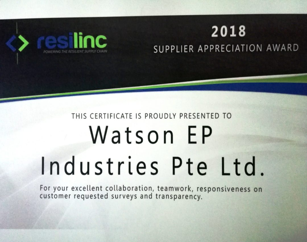 News | Watson E.P. Industries Pte Ltd